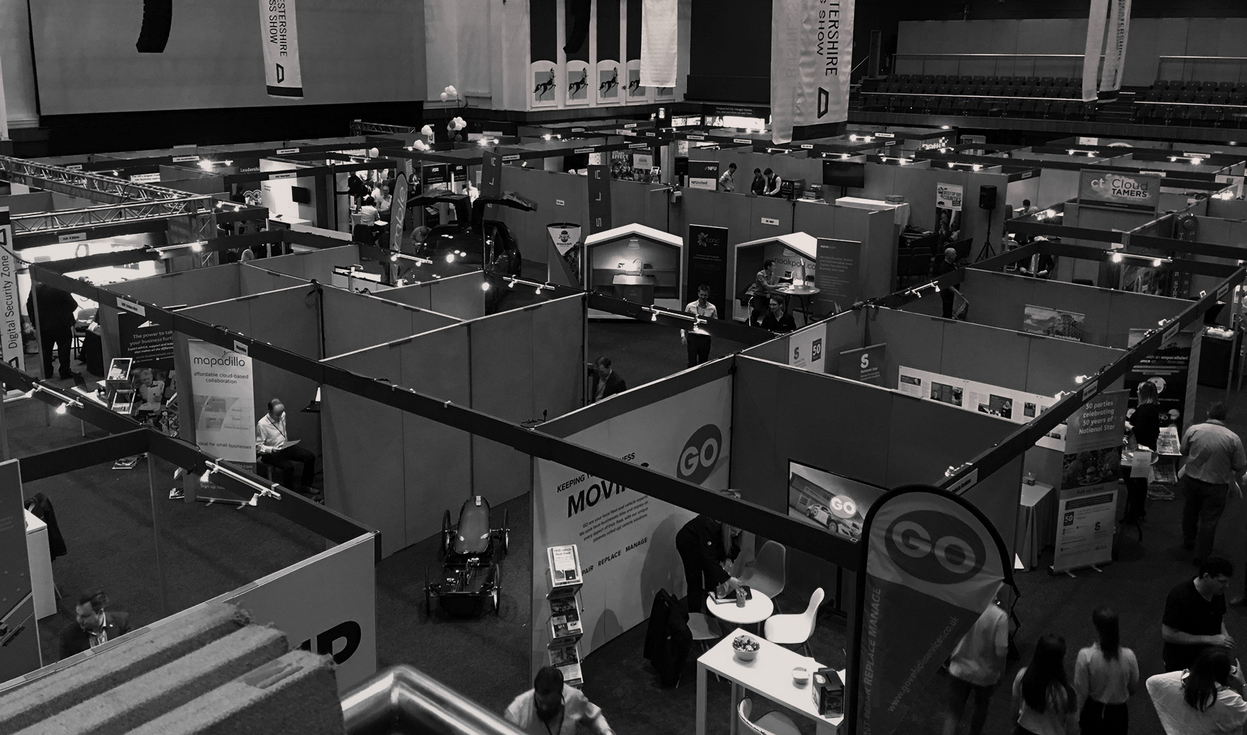 Black Cat Exhibitions – Shell Scheme | Bespoke Exhibition Stands